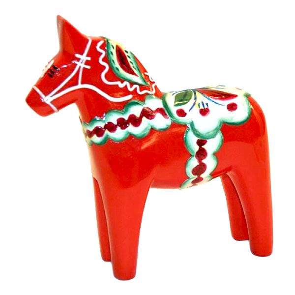 Dalahest Håndmalet - Partyking. dk