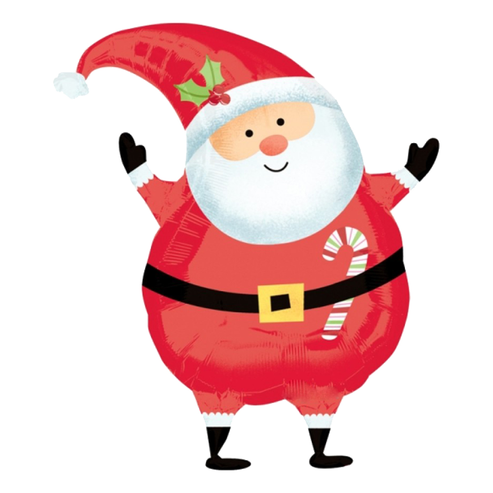 Folieballong Julenisse - Partyking.no